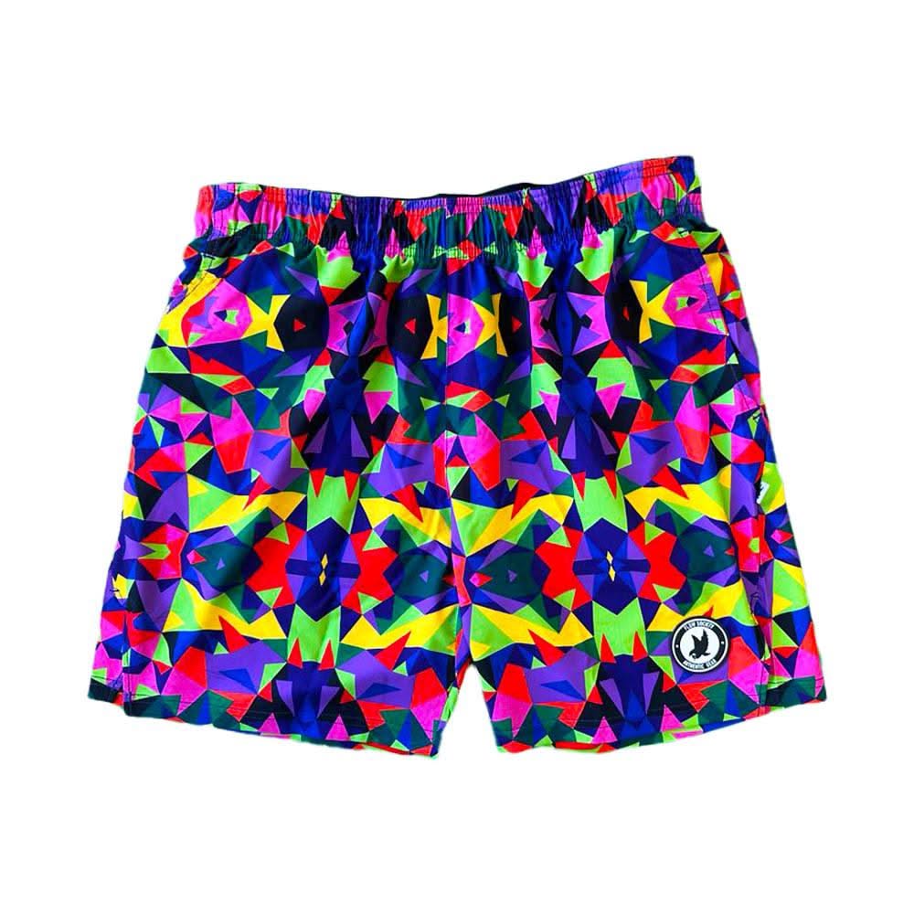 Kaleido Flow Shorts | Men's Multi-Colored 7" Tennis Shorts – Flow Society