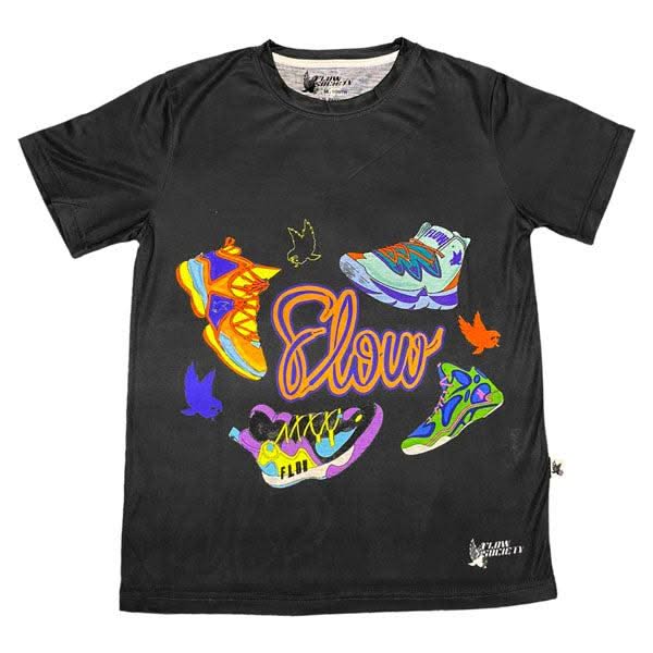 Youth & Adult Sneaker Flow Tee Shirt – Flow Society