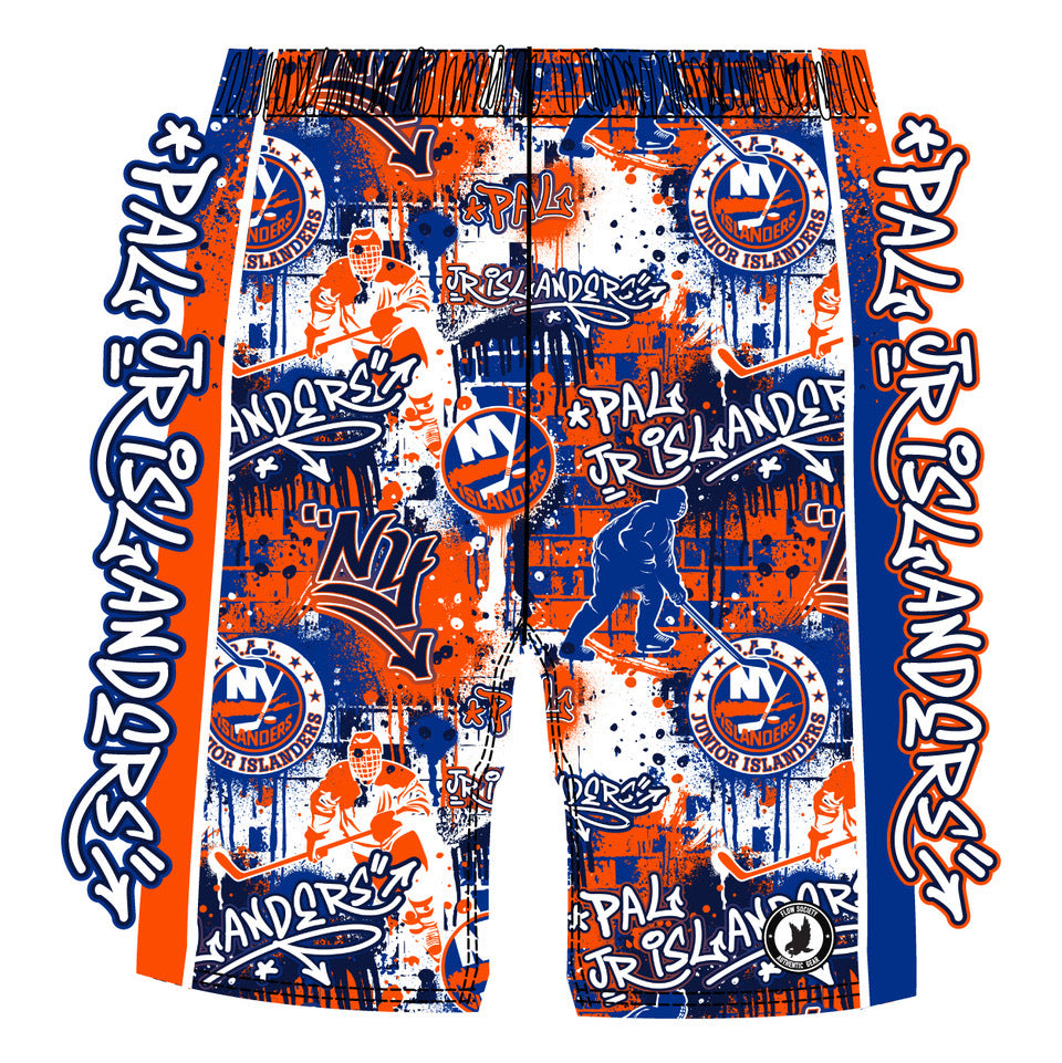 Boys & Mens PAL Jr Islanders Graffiti Short Classic – Flow Society