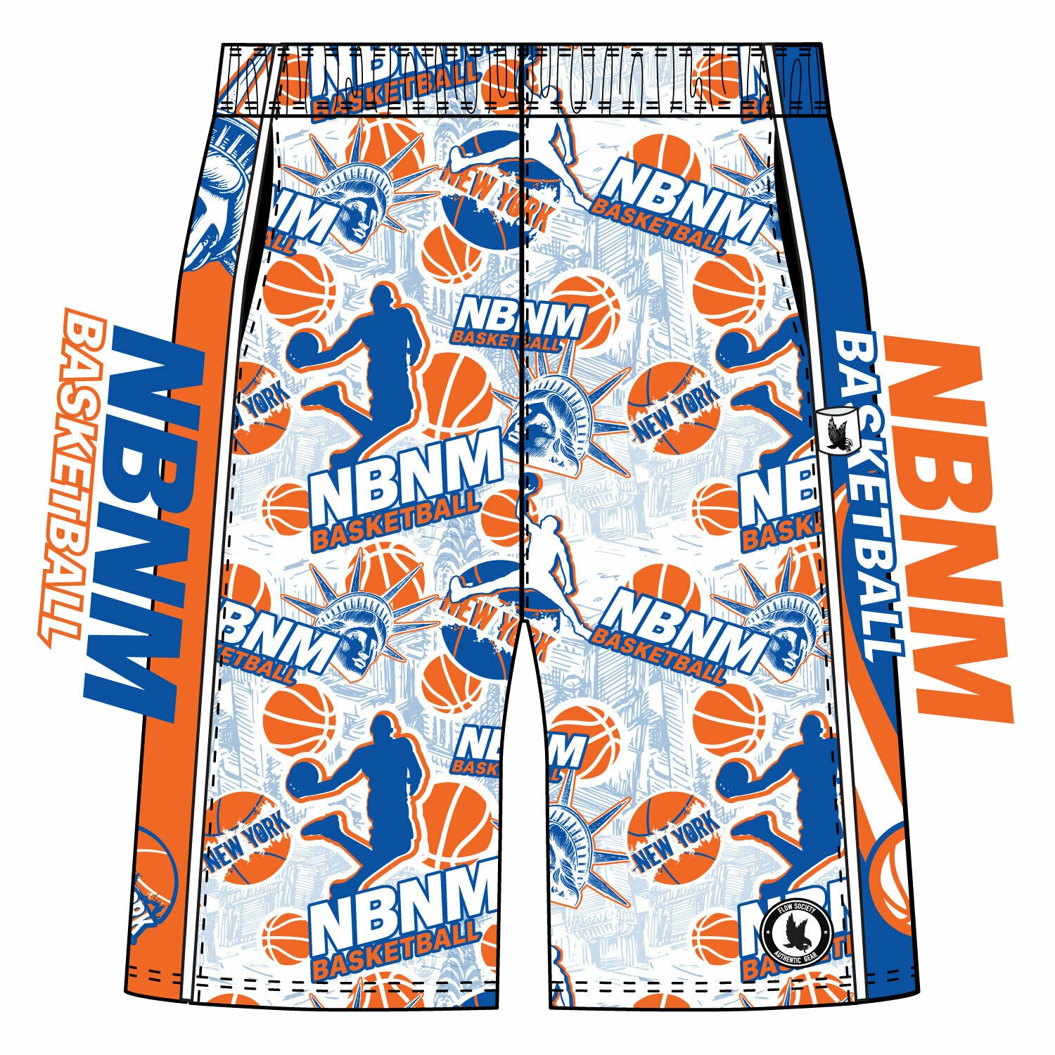 Boys & Adult North Bellmore North Merrick Basketball Classic Short - 2 ...