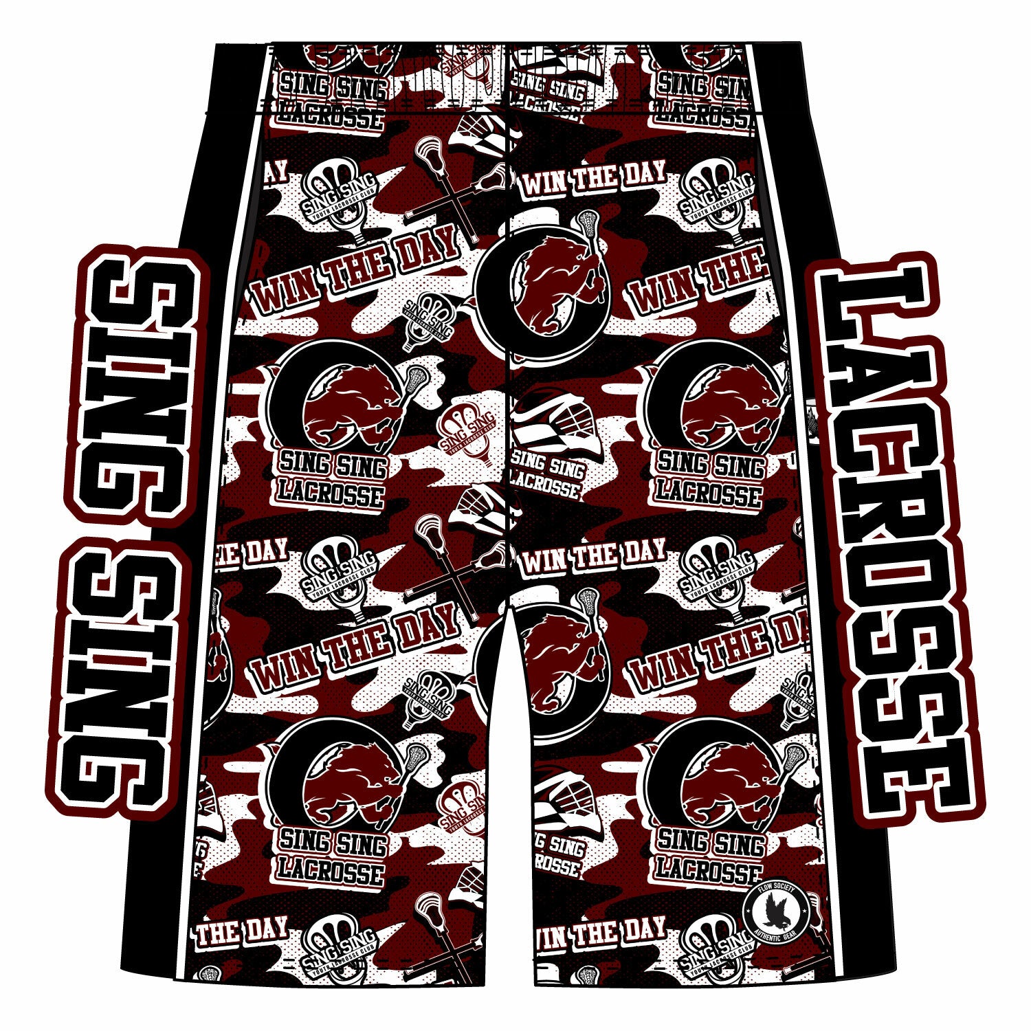 Boys & Mens Sing Sing Lacrosse Camo Short Classic – Flow Society